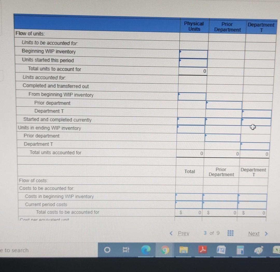 Solved (Algo) Prepare a Production Cost Report: FIFO Method | Chegg.com