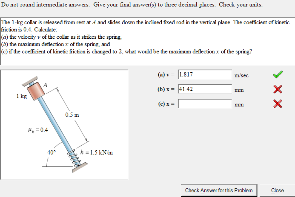 Solved Do not round intermediate answers. Give your final | Chegg.com