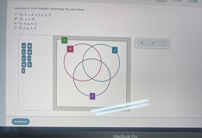 Solved 18 Construct a Venn diagram illustrating the sets | Chegg.com
