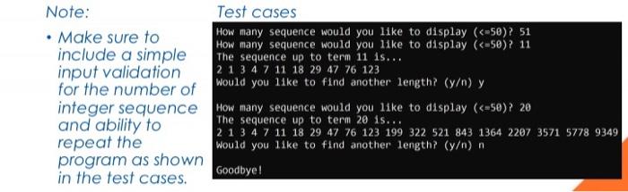 Solved Similar to the Fibonacci sequence, the Lucas sequence | Chegg.com