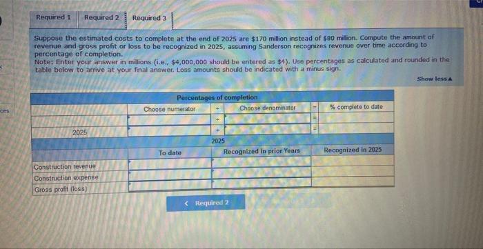 Solved Exercise 6-20 (Algo) Long-term contract; revenue | Chegg.com