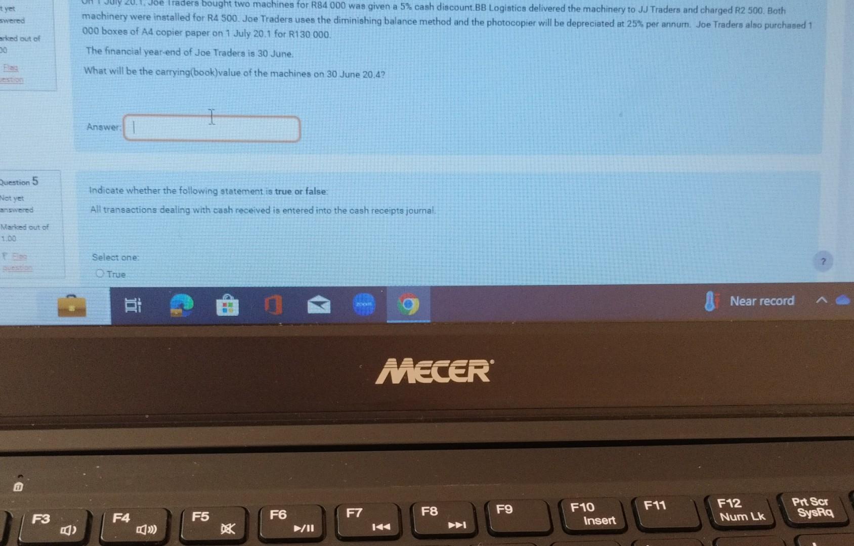 machinery were installed for RA 500 . Joe Traders | Chegg.com