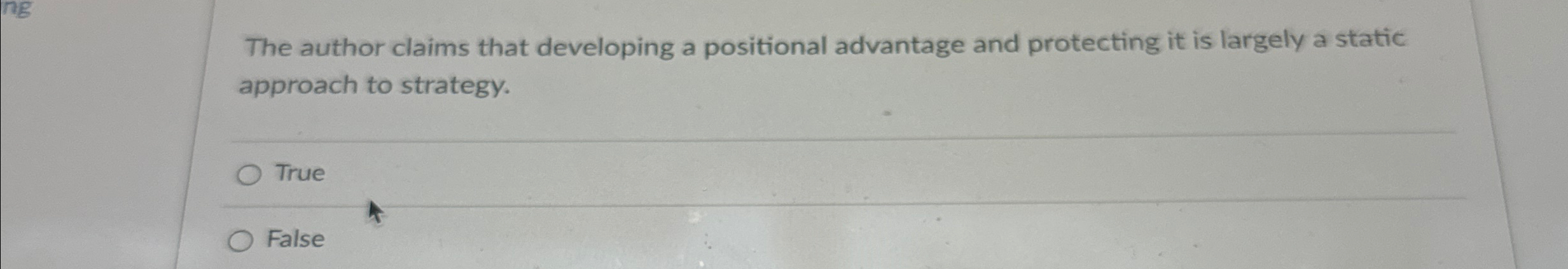 Solved The author claims that developing a positional | Chegg.com