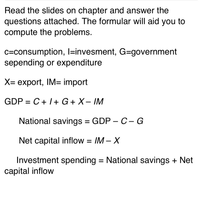 Solved Read the slides on chapter and answer the questions | Chegg.com