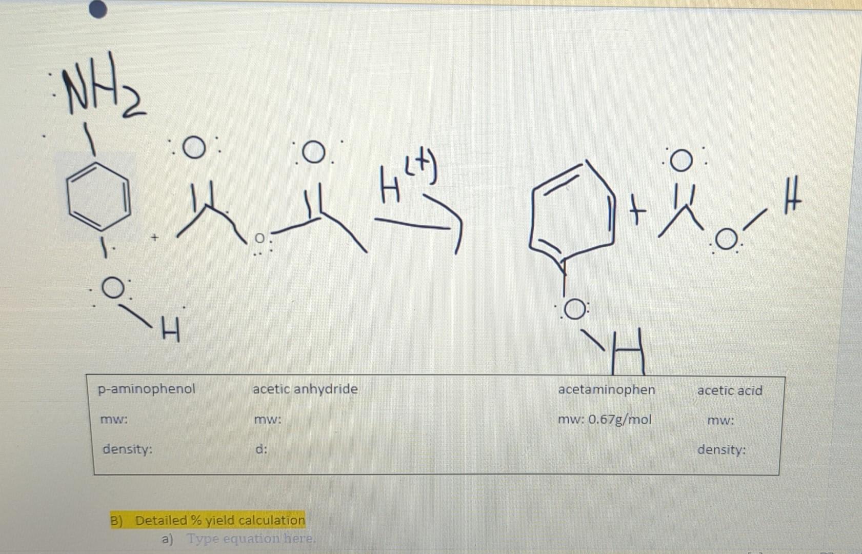Solved I need help in part B and the molecular weight(mw) | Chegg.com