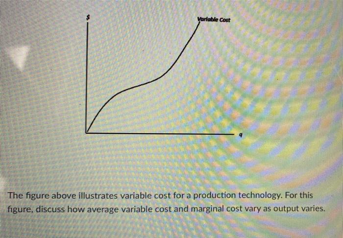 Solved $ Variable Cost The figure above illustrates variable | Chegg.com