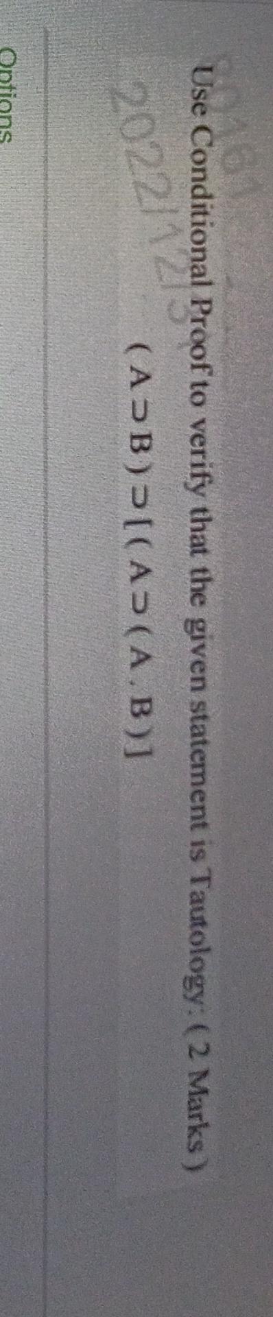 Solved Use Conditional Proof to verify that the given | Chegg.com