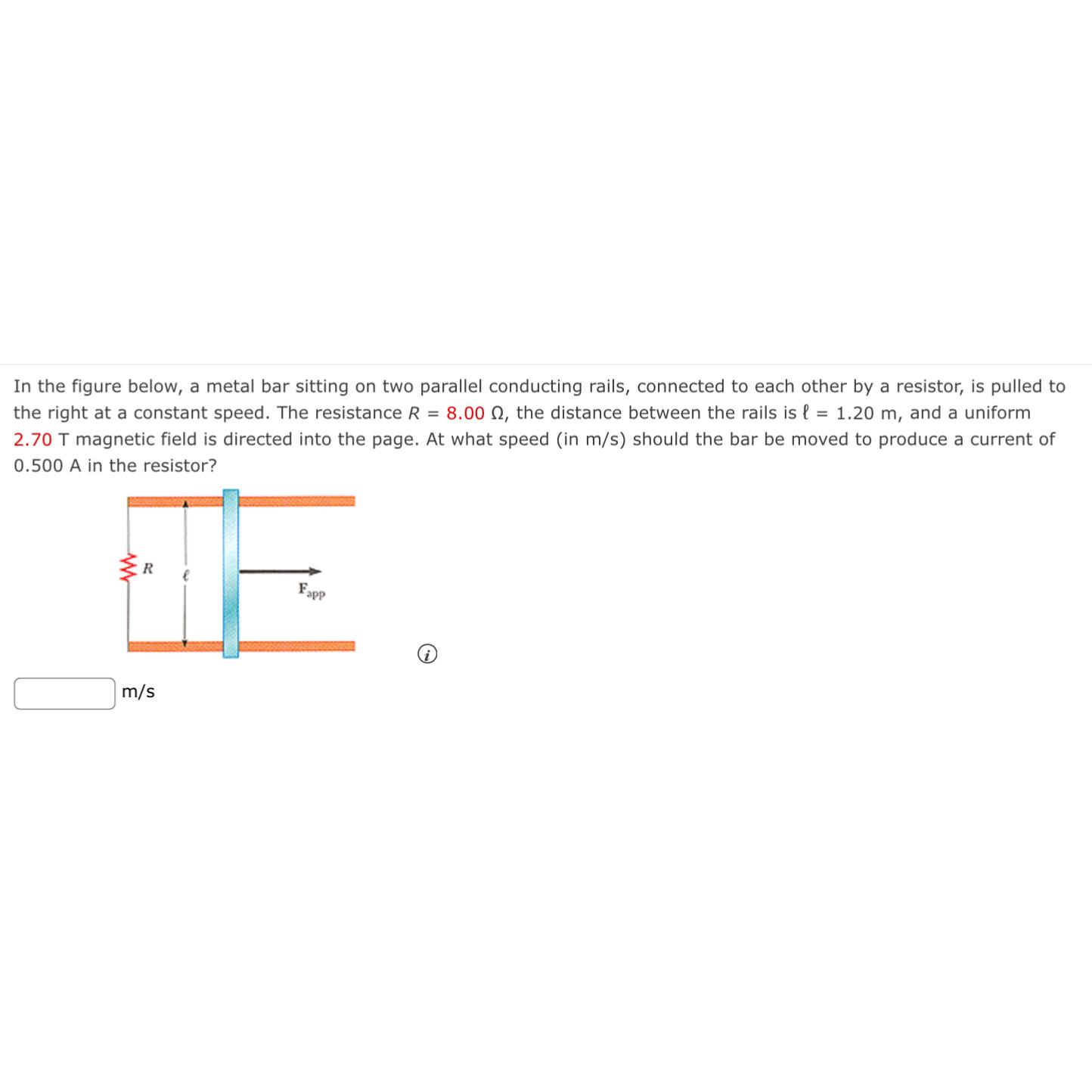 Solved In the figure below, a metal bar sitting on two | Chegg.com