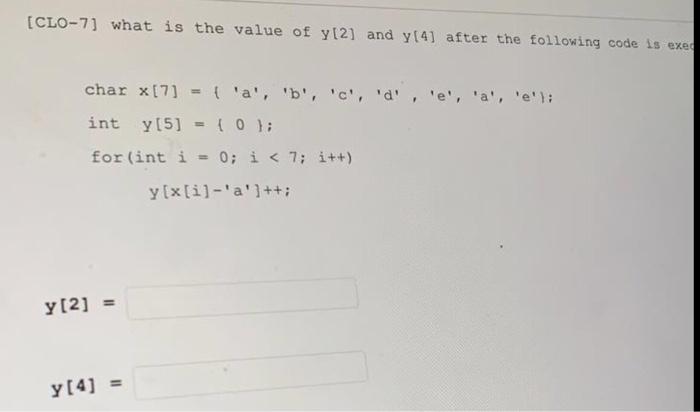 Solved void calc(int **) int 30.1-1. while(i
