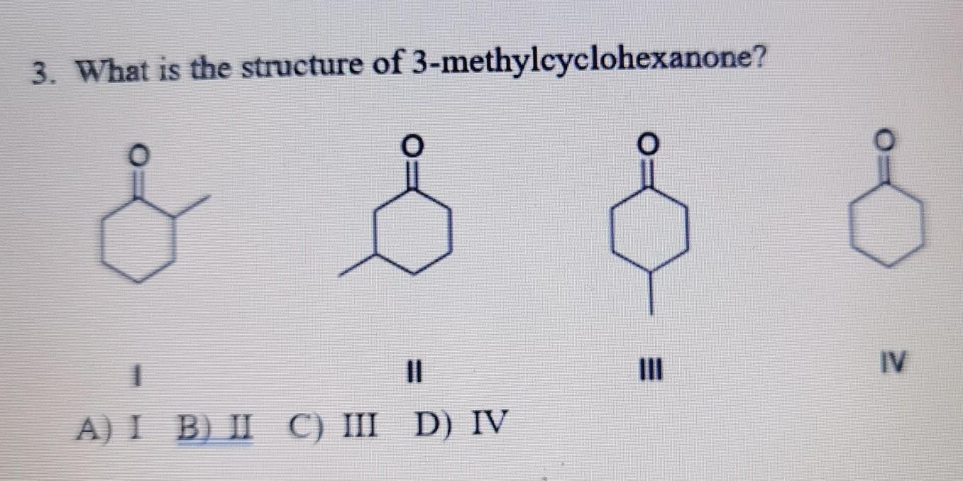 Solved 3. What is the structure of 3 | Chegg.com