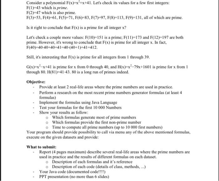 Solved how do I test the formulas for the first 10000 | Chegg.com