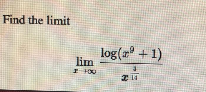Solved Find the limit -arctan(z) lim 100 tan 2) Find the | Chegg.com