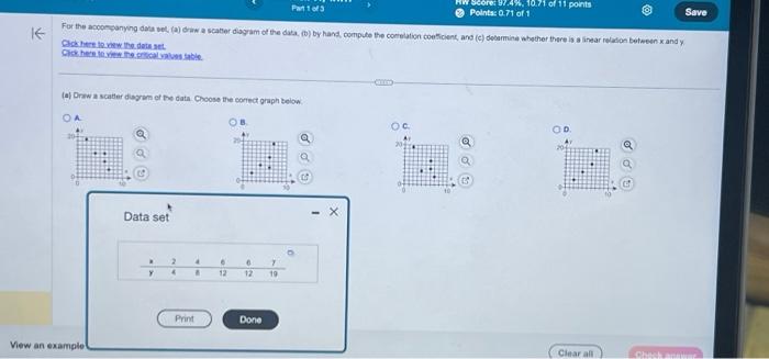 Solved Click here to view the data set. Click here to view | Chegg.com