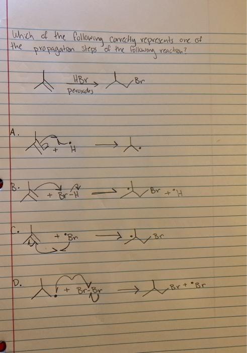 Solved (the which of the following correctly represents one | Chegg.com
