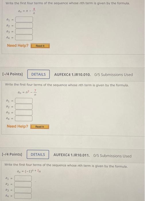 Solved Find the indicated term of the sequence whose nth | Chegg.com