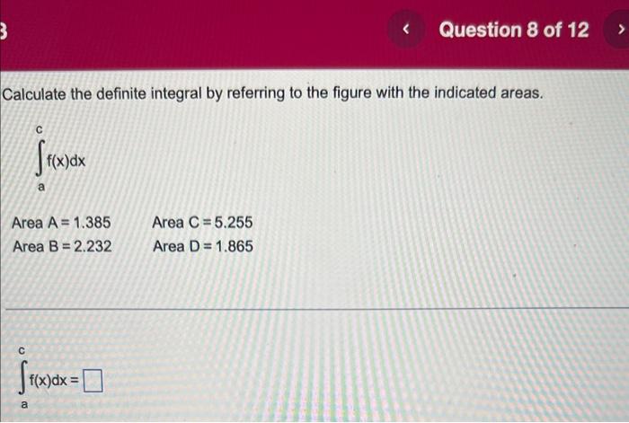 Solved Calculate the definite integral by referring to the | Chegg.com