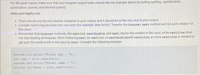 Solved Problem Description and Given Info Write a Java | Chegg.com