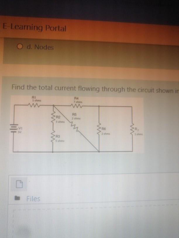 Solved Find the total current | Chegg.com
