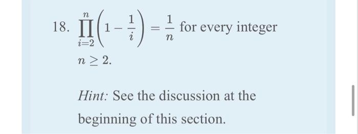 Solved n+1 14. 1.2i = n.2n+2 +2, for every integer i=1 n > | Chegg.com