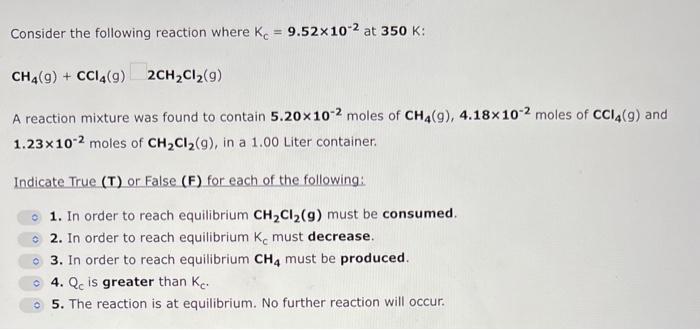 Solved Consider the following reaction: 2HI(g)⇌H2(g)+I2(g) | Chegg.com