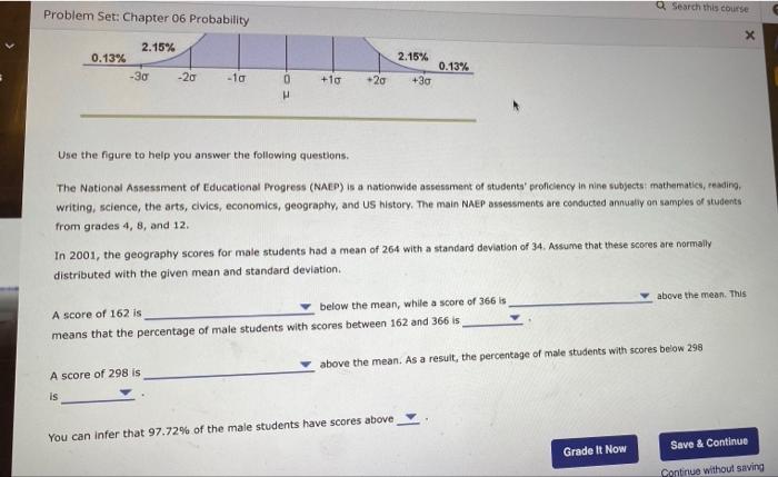 Solved Problem Set: Chapter 06 Probability Search this Back | Chegg.com