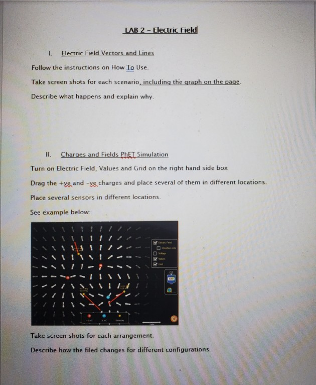 Solved Part VIII: Coulomb's Law - PhET Simulation First, | Chegg.com