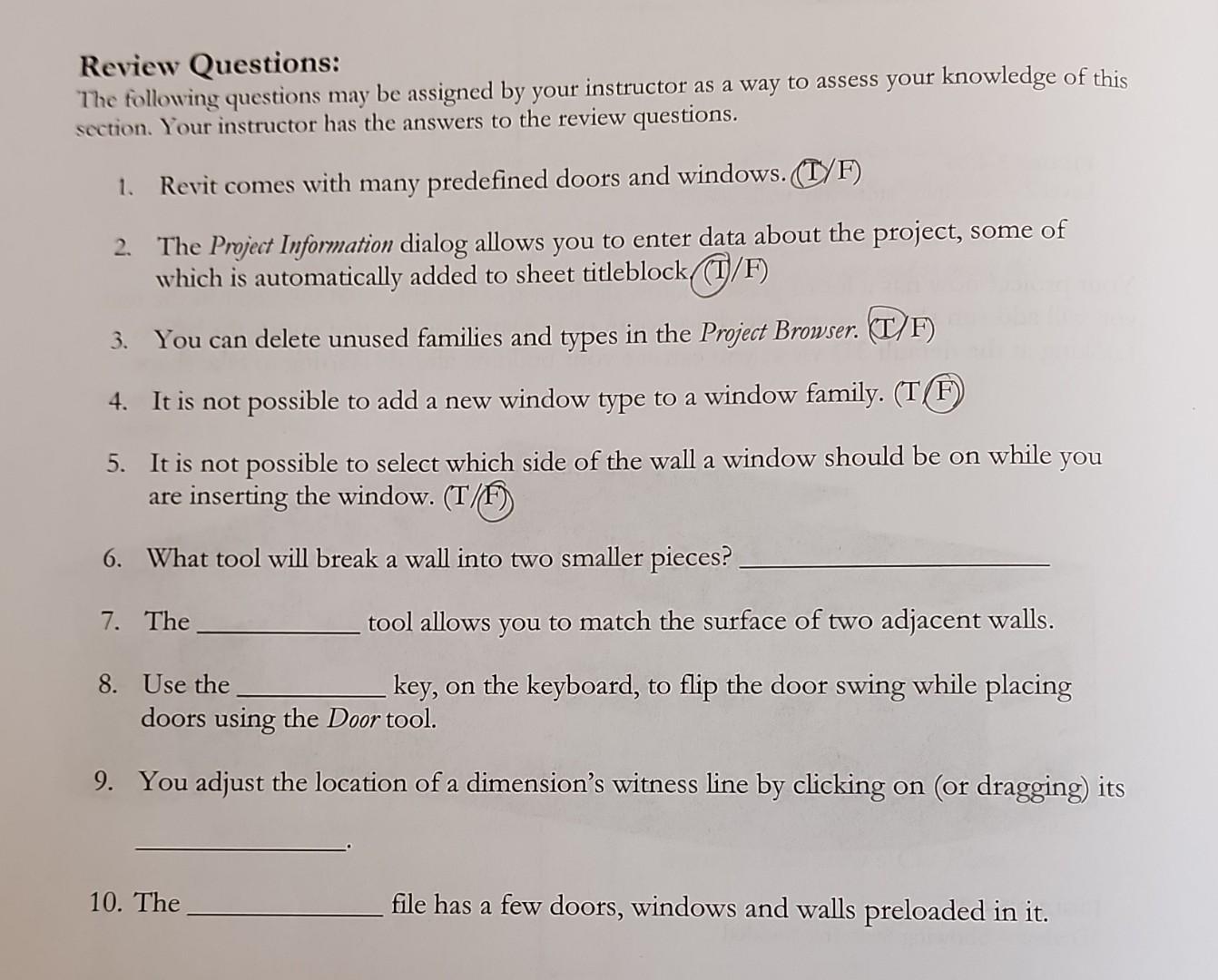 Solved The following questions may be assigned by your | Chegg.com
