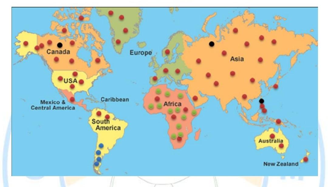Solved 1. in terms of distribution of disease what do the | Chegg.com