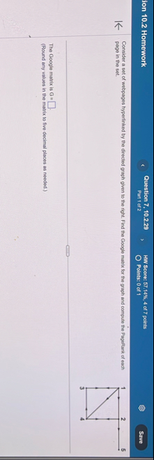 Solved ion 10.2 ﻿HomeworkQuestion 7, 10.2.29HW Score: | Chegg.com