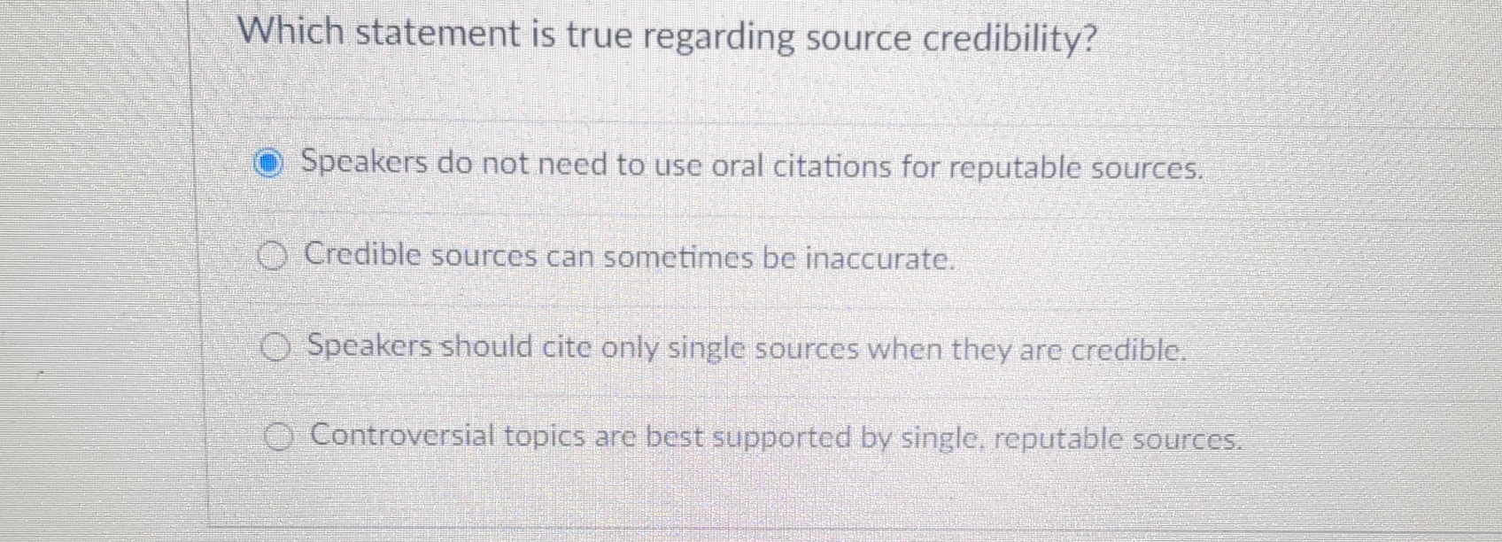 Which statement is true regarding source | Chegg.com
