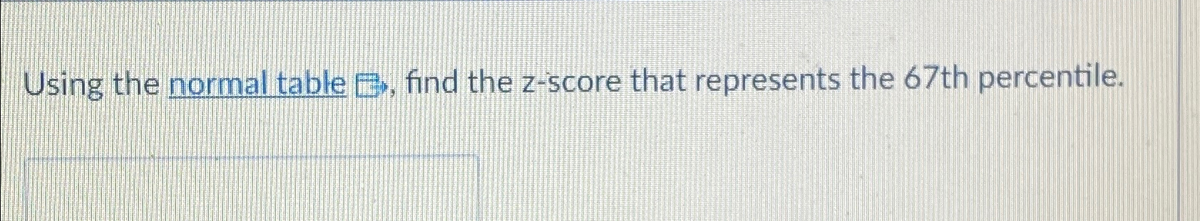 Solved Using the normal table B, ﻿find the z-score that | Chegg.com