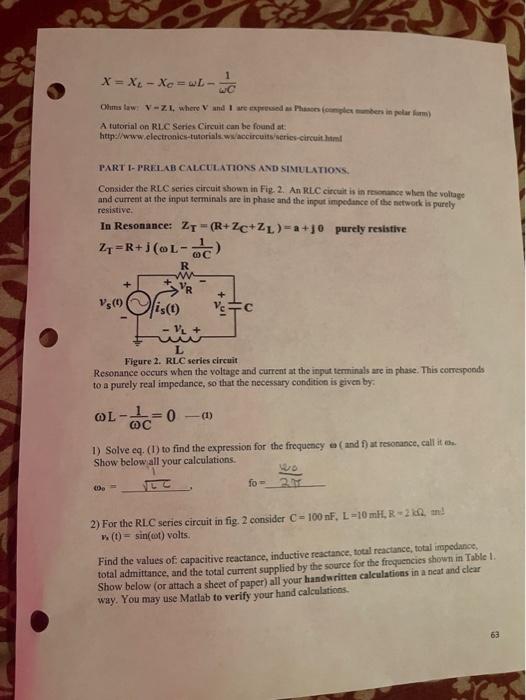 Solved Handwritten Caleulations 3 Create A Matlab Seript 8638