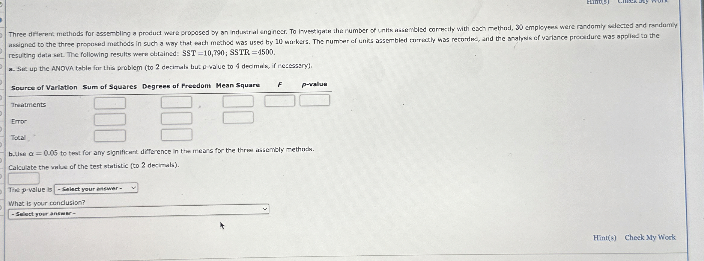 resulting data set. The following results were | Chegg.com