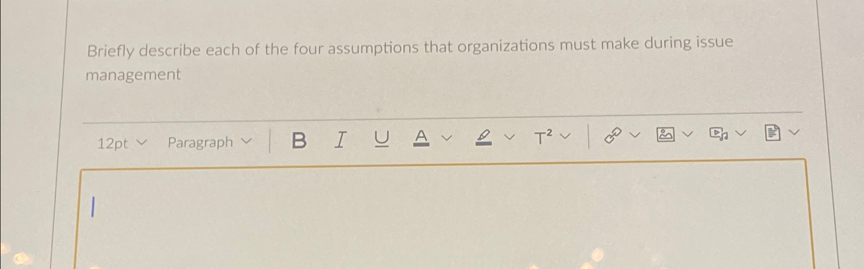 Solved Briefly describe each of the four assumptions that | Chegg.com