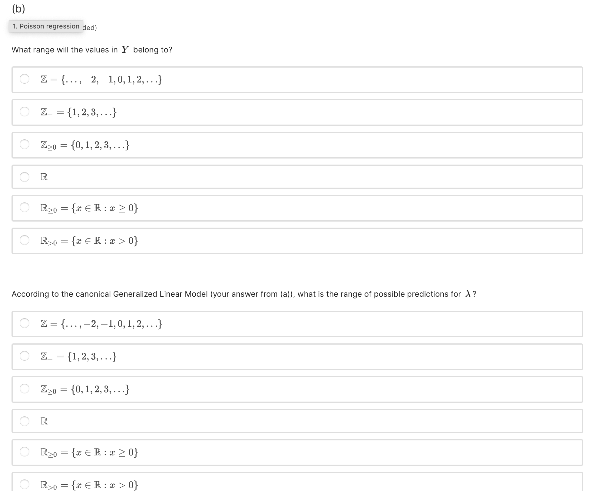 (b)ed)What range will the values in Y ﻿belong | Chegg.com