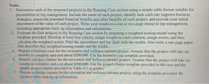 Solved Part 1: Project Integration Management Manage Your | Chegg.com