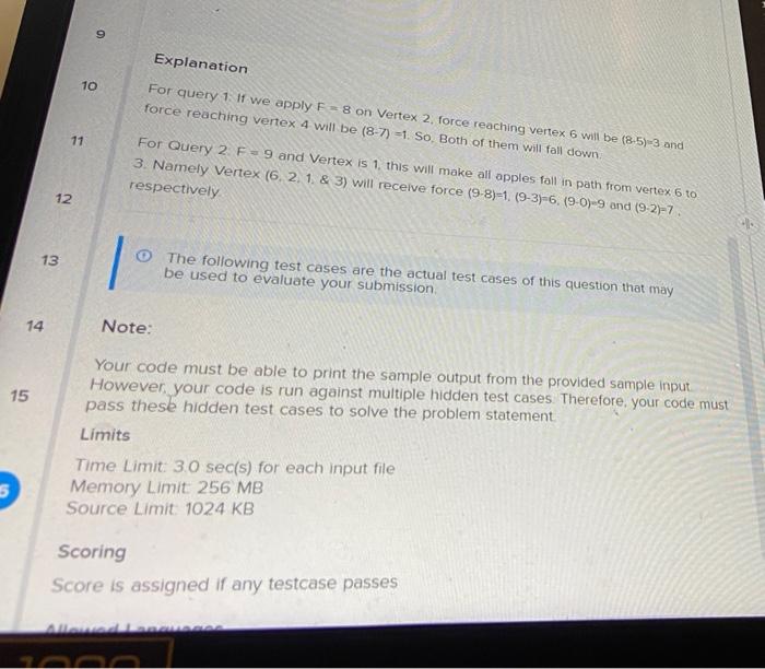 Foch of the next Q lines: Two integers u. 1 . Output | Chegg.com