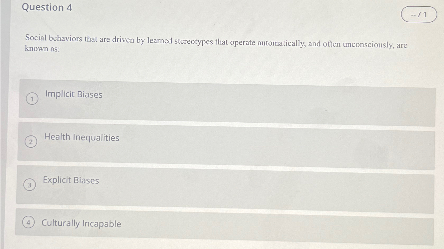 Solved Question 4Social behaviors that are driven by learned | Chegg.com