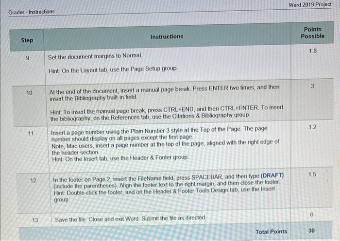 8. In the CONCLUSION section, apply a bulleted list | Chegg.com