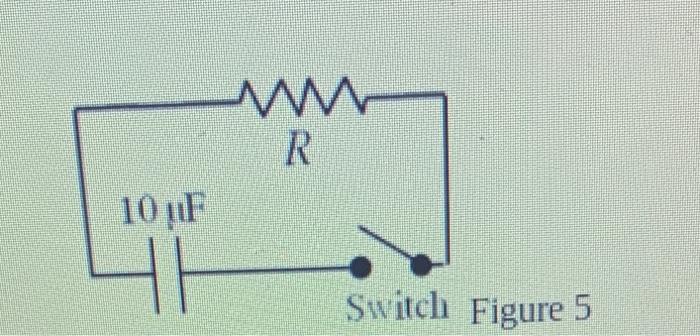 Solved The figure shows a simple RC circuit consisting of a | Chegg.com