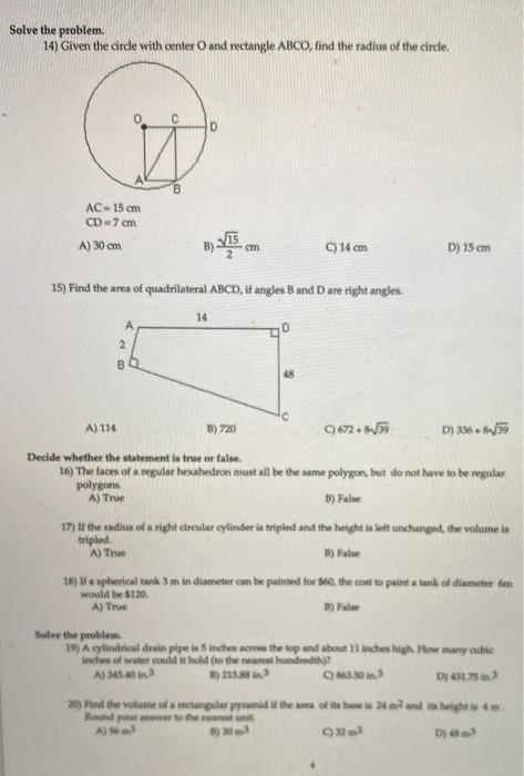 solved-solve-the-problem-14-given-the-circle-with-center-chegg