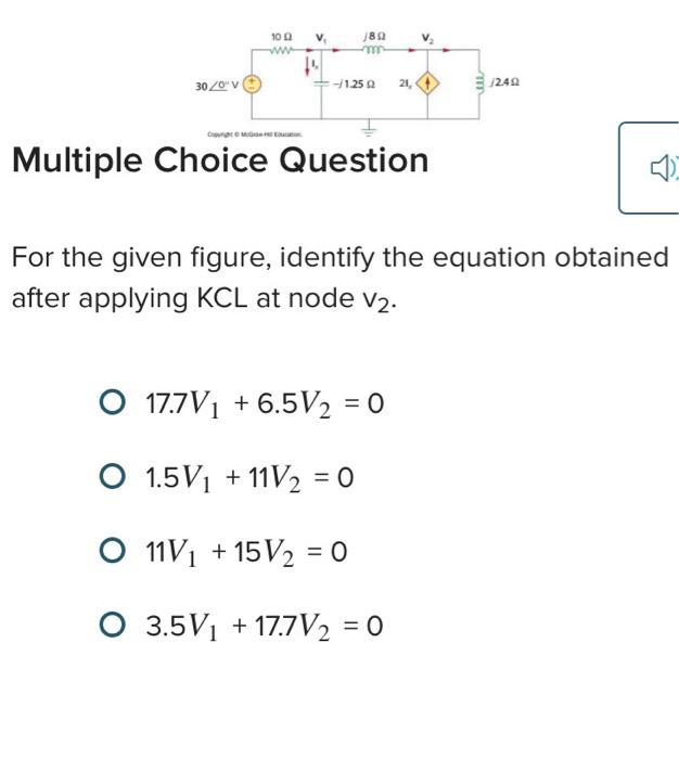 Solved Multiple Choice Question For the given figure, | Chegg.com