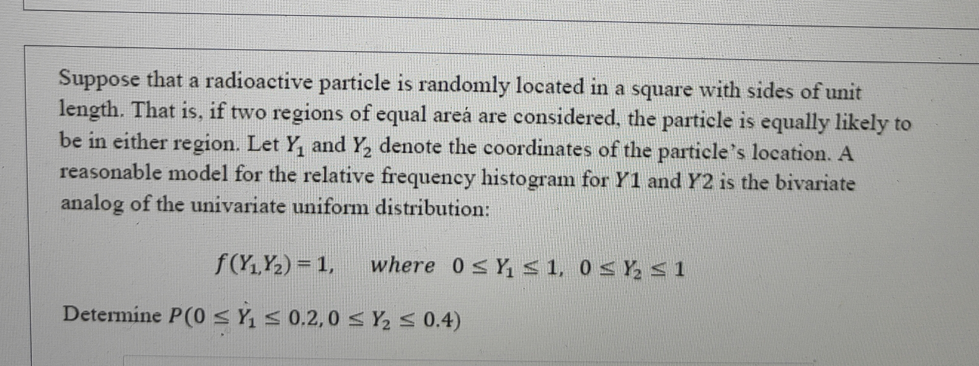 Solved by an EXPERT Suppose that a radioactive particle is randomly ...