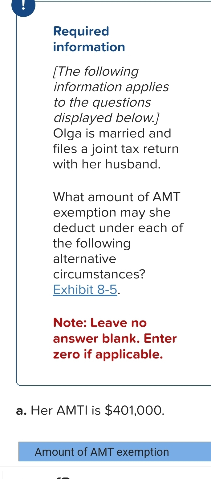 Solved Required information[The following information | Chegg.com