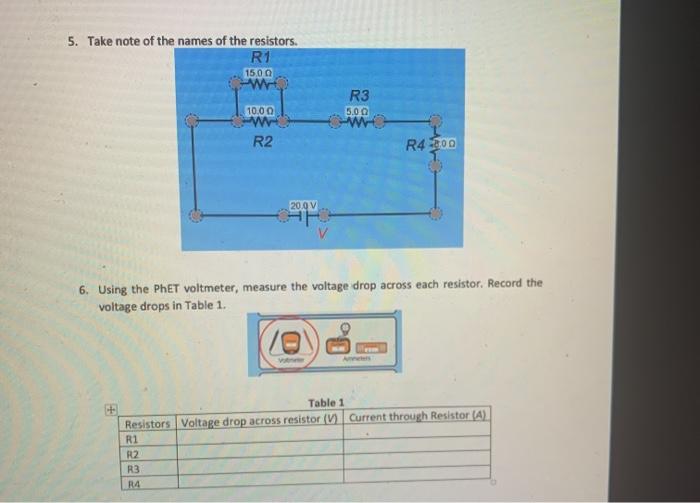 Solved Physics Lab 8Resistor Networks and Circuit Analysis | Chegg.com