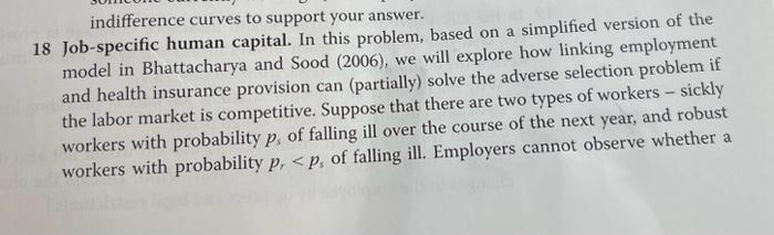 Solved indifference curves to support your answer. 18 | Chegg.com