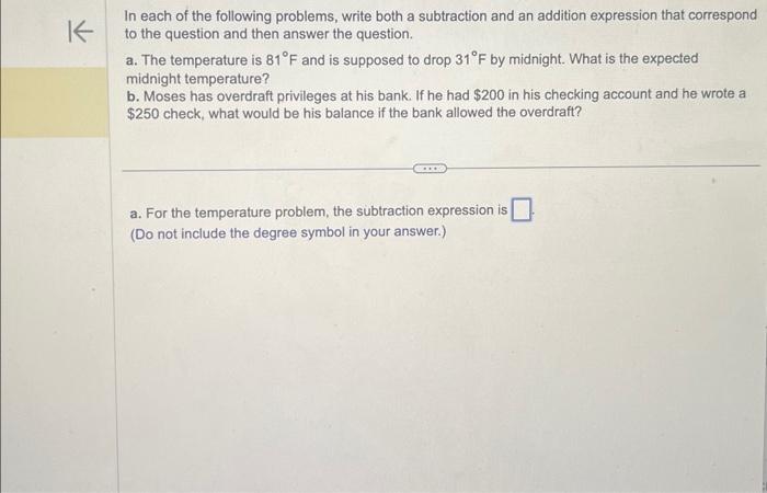 Solved In each of the following problems, write both a | Chegg.com