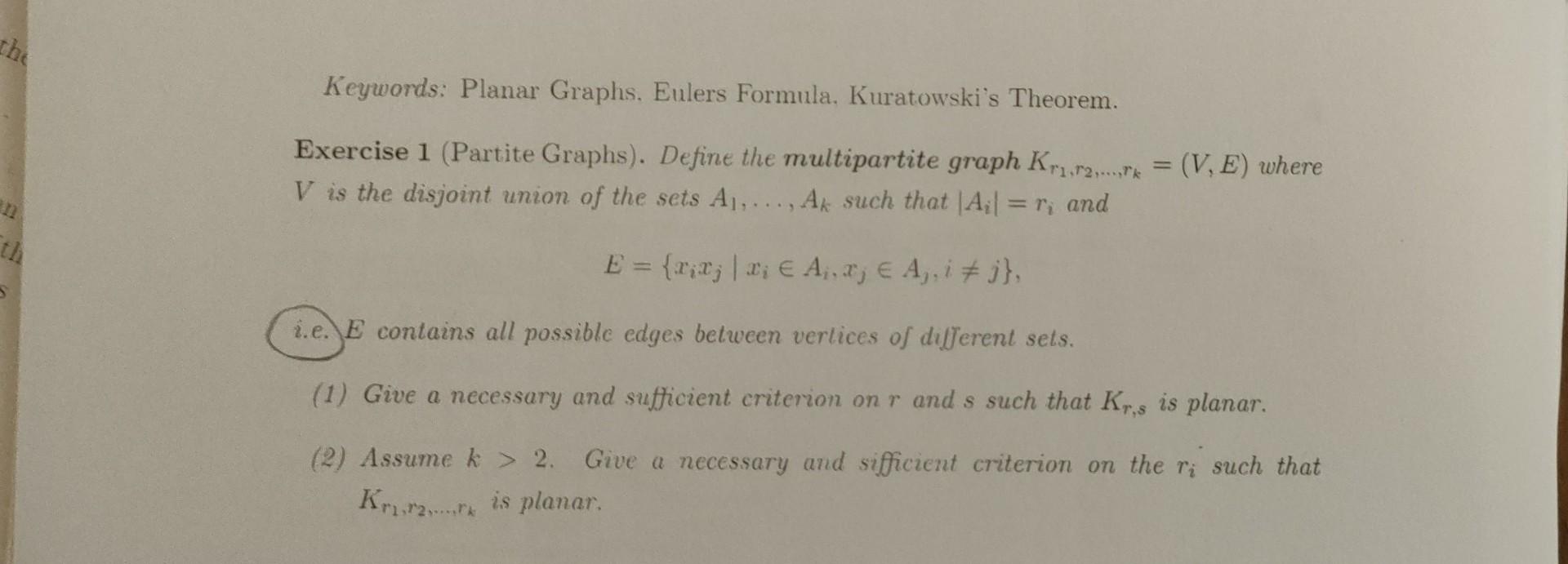 Solved Krywords Planar Giraphis Eulers Formula 5240