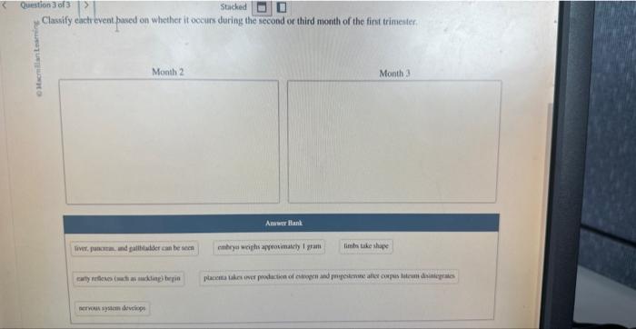 Solved Classify eactrevent based on whether it occurs during | Chegg.com