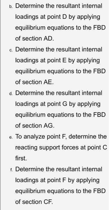 Solved Determine the resultant internal loadings (normal, | Chegg.com